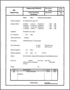 JBL - 2216Nd - Engineering Design Specification.pdf