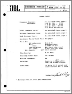 JBL - 2431H - Engineering Design Specification.pdf