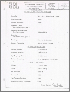 JBL - 2452SL - Engineering Design Specification.pdf