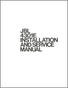 JBL - 4301E - Adattamento del trasformatore di alimentazione alla rete ...