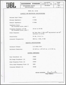 JBL - 4315B - Engineering Design Specification.pdf