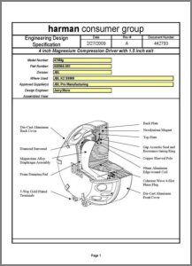 JBL - 476Mg (Project K2-S9900) - Engineering Design Specification.pdf